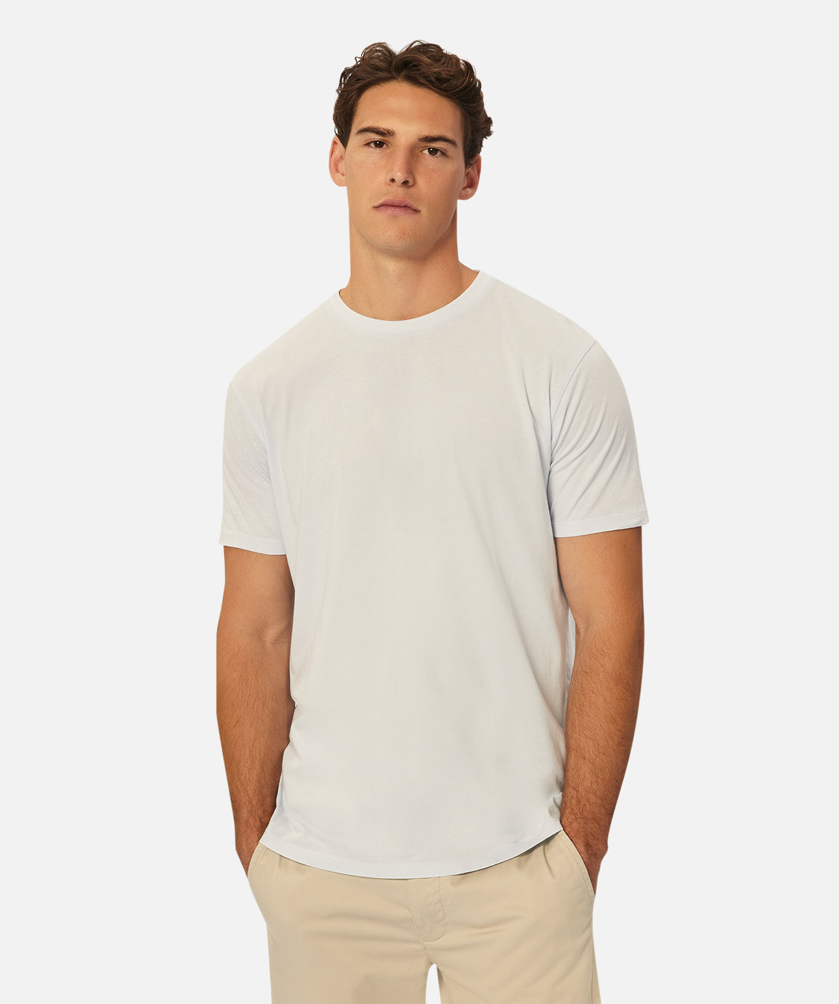 The Basic Classic Crew Neck T-Shirt - Lt Blue – Industrie Australia